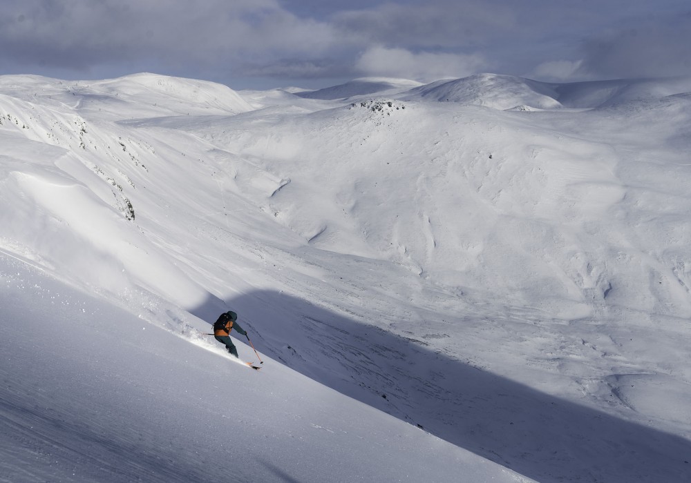 Skiing in Glenshee